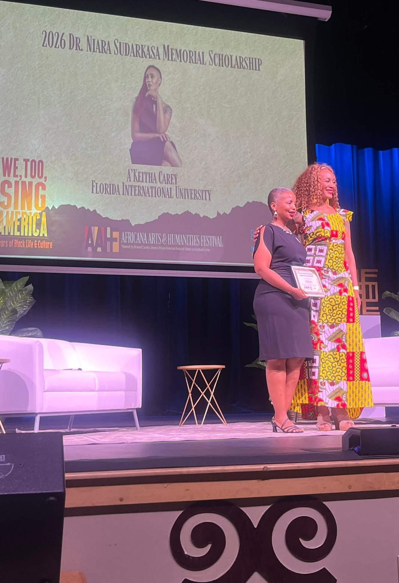 Dr. Whitehead visits AARLCC – ASALH South Florida